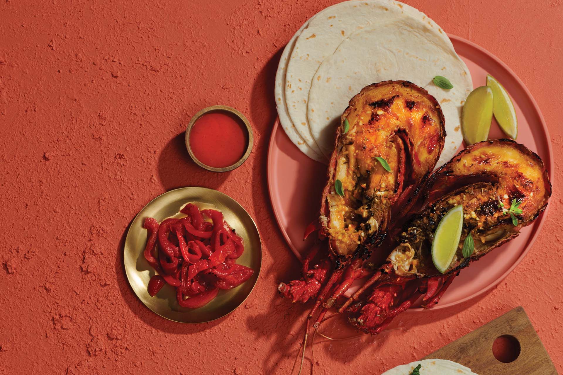 Grilled rock lobster tails - Bidfood Australia