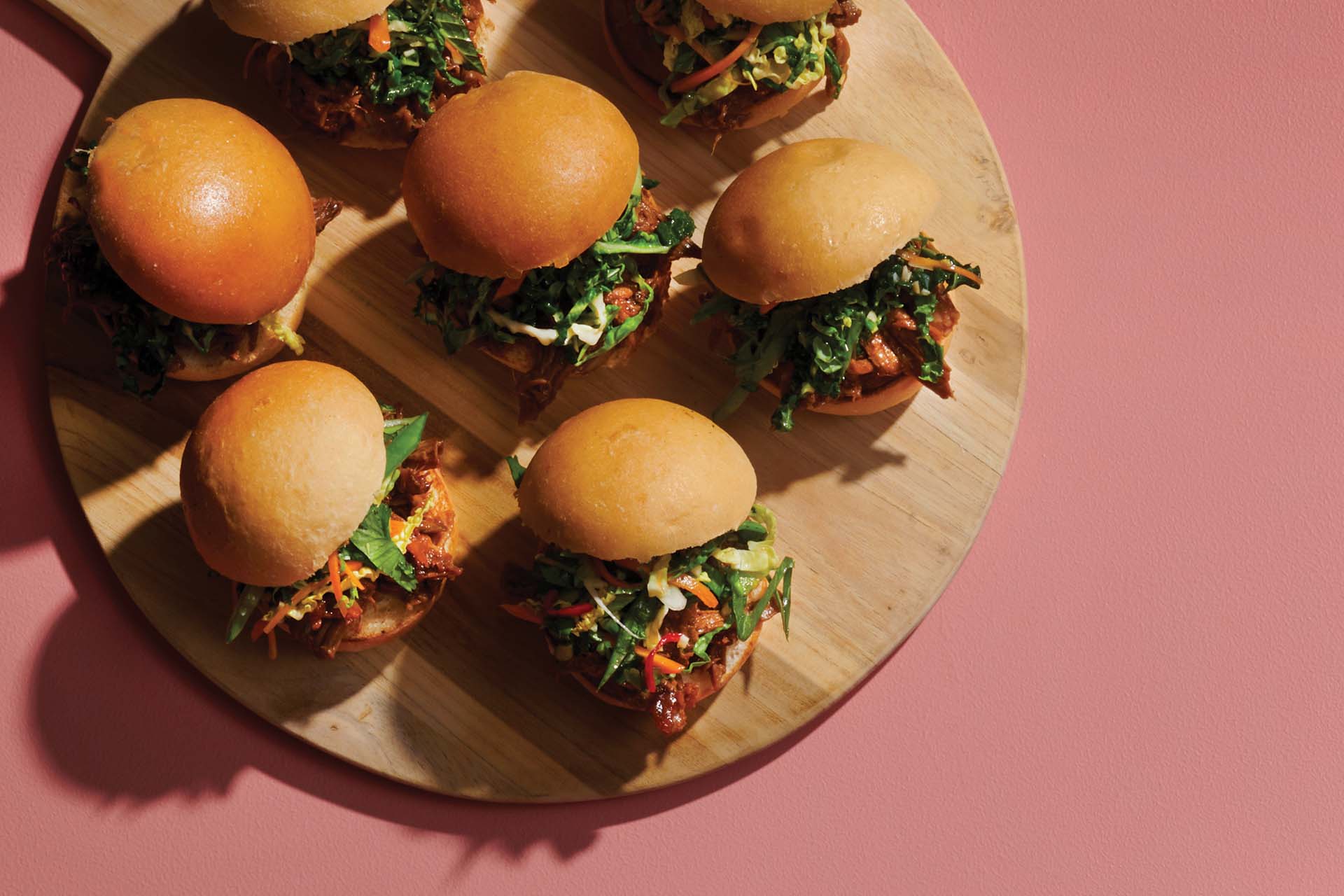 Vietnamese pulled pork sliders with Asian slaw - Bidfood Australia